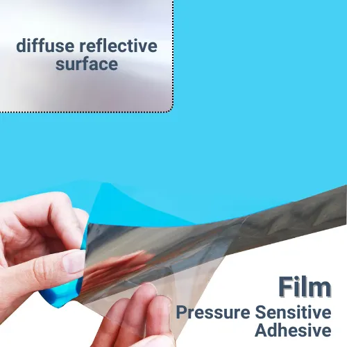 Radiative Cooling Reflective Film - Silver - Coldrays